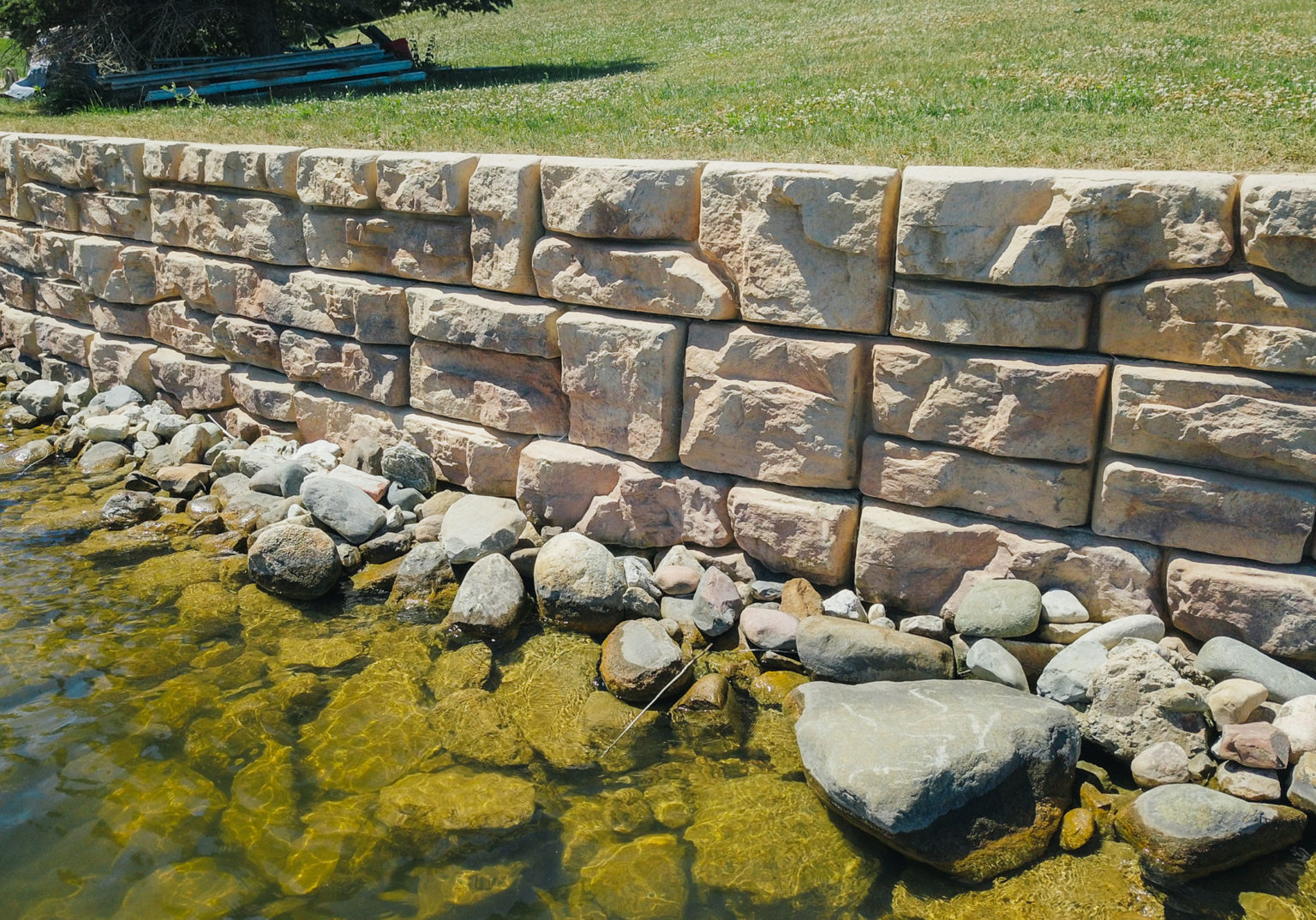 Seawalls - Water's Edge Dock and Hoist