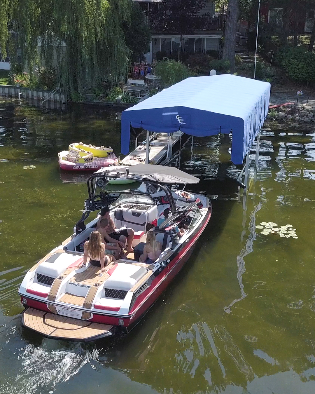 Service Areas, Michigan - Water's Edge Dock and Hoist