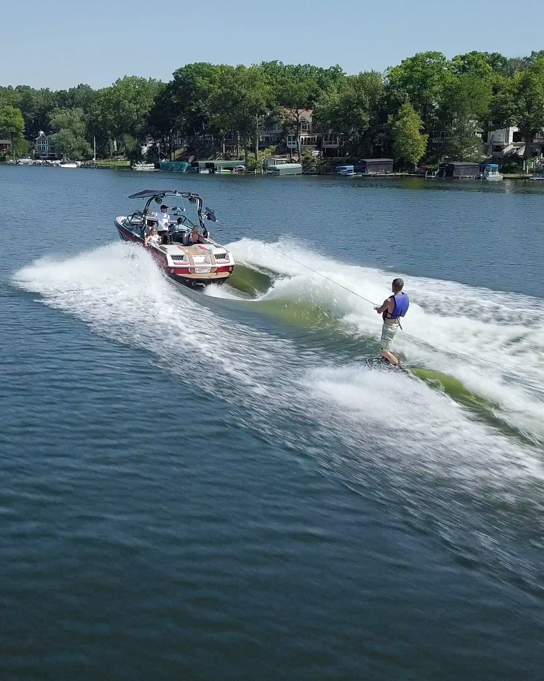 Brighton, Michigan - Water's Edge Dock and Hoist