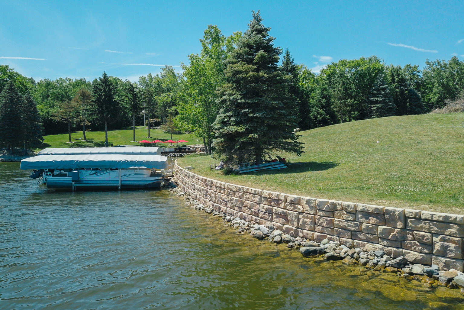 Brighton, Michigan - Water's Edge Dock and Hoist