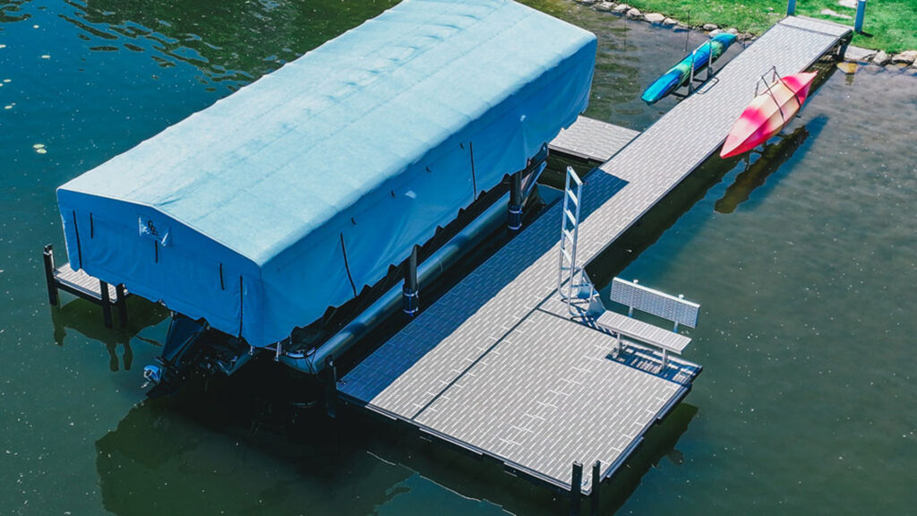 Permanent Dock Build in time for Summer! - Water's Edge Dock and Hoist