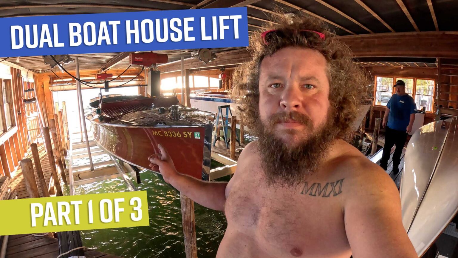 The Dockman Takes on Cedarville: Installing Golden Boat Lifts in a ...